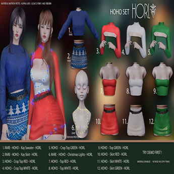 Second Life Marketplace - 6. RARE - HOHO - Christmas Lights - HORL