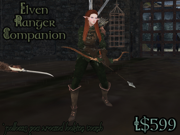 Second Life Marketplace - !R2 Elven Ranger Companion 3.3