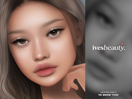 Second Life Marketplace - IVES - LeLU EvoX - Etevalda Skin - VE SNOW