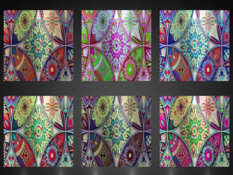 Second Life Marketplace - Circular Enigma Nail Texture Hud ONLY "BOXED"