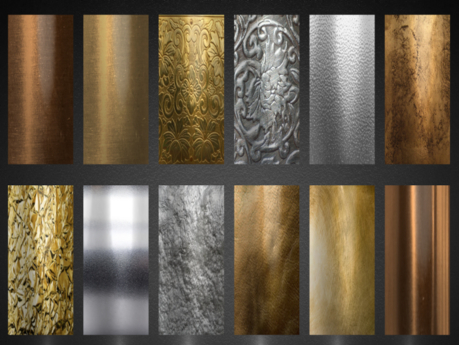 Second Life Marketplace - Heavy Metal Nail Texture Hud ONLY "BOXED"