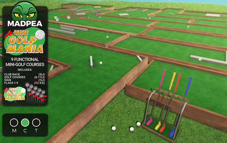 Second Life Marketplace - MadPea Mini Golf Mania