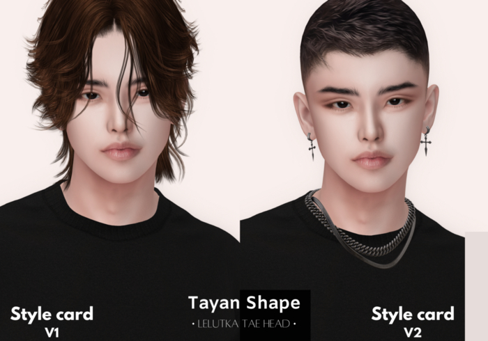 Second Life Marketplace - ⏩ [24H PROMO] Tayan Shape TAE - Lelukta Head ...