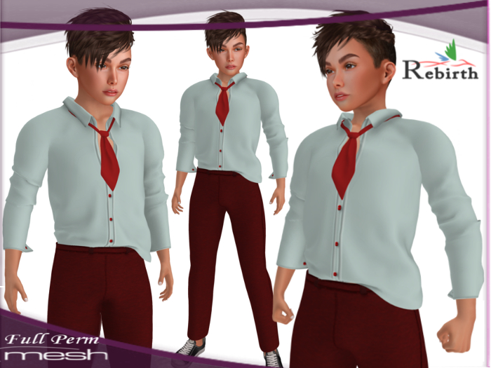 Second Life Marketplace - schoolboy-Rebirth-Full Perm