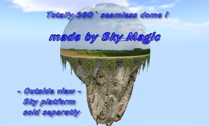 Second Life Marketplace - Realistic 360 degree dome sky panorama, 32 m ...