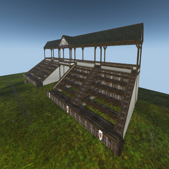 Second Life Marketplace - Jousting Arena, Tjorsting Arena