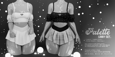 Second Life Marketplace - Palette - Libby Set [Demo]