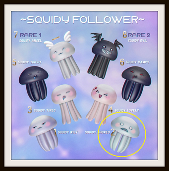 Second Life Marketplace - 2. ~MR~ Squidy Shoked Animesh Octopus Gacha White