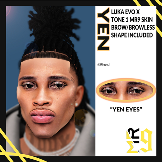 Second Life Marketplace - Yen Skin Eyes (MESH ONLY)