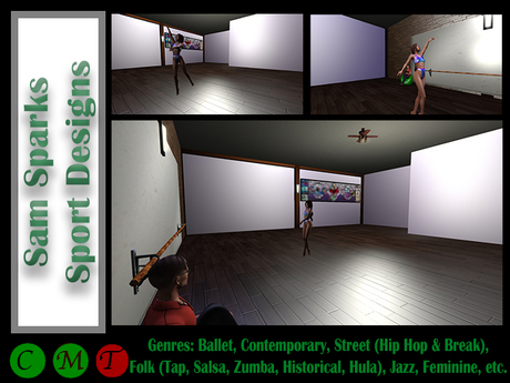 Second Life Marketplace - SSSD0227 SYTYC Dance Barre Delivery Box