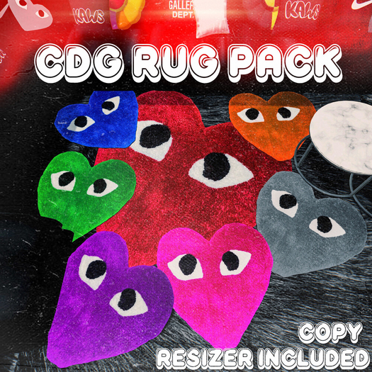 Second Life Marketplace - CDG rug pack