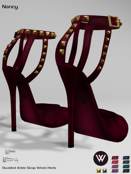Second Life Marketplace - 1W Nancy Velvet Heels