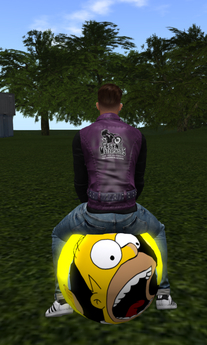 Second Life Marketplace - Homer Simpson Crazy Jump Ball + Super Burp ...