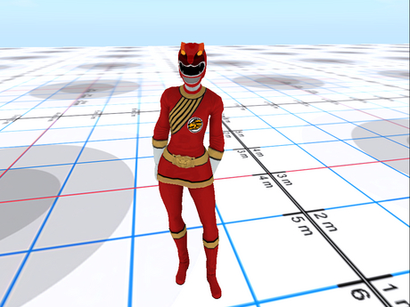 Second Life Marketplace - power rangers wild force pink red