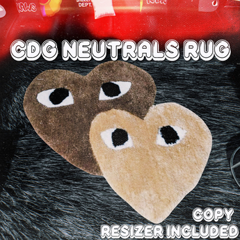 Second Life Marketplace - "cdg neutrals" area rug