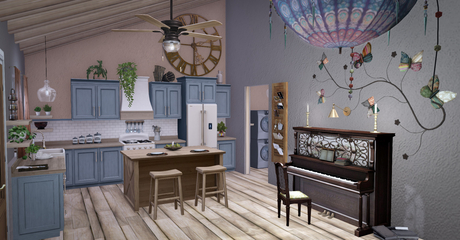 Second Life Marketplace - Rubble Tiny House - That One With the Bay Window