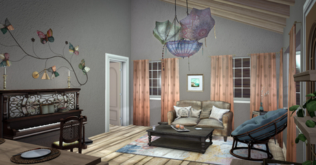 Second Life Marketplace - Rubble Tiny House - That One With the Bay Window