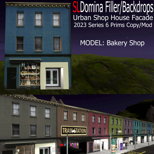 Second Life Marketplace - FILLER BUILDING - SLDomina Old City Series ...