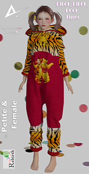Second Life Marketplace - Akikazu Rebirth PILOU_PILOU Tigger Petite ...
