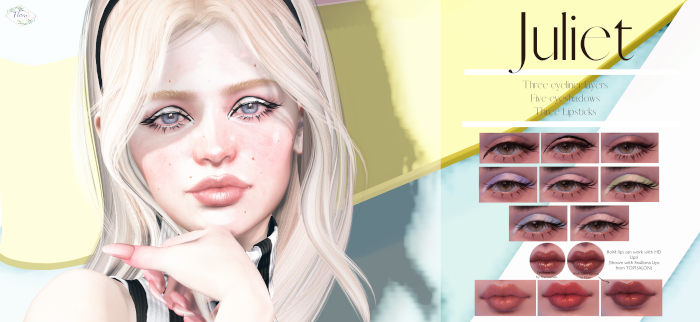 Second Life Marketplace - [Floro] Juliet Makeup - EvoX