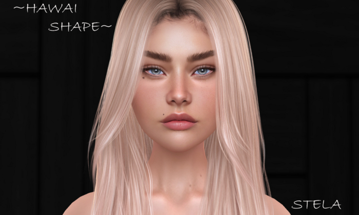 Second Life Marketplace - HAWAI SHAPE STELA - Lelutka Siwa Head 3.1