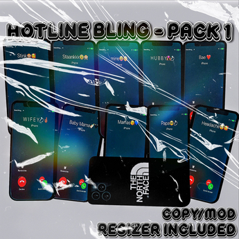 Second Life Marketplace - Hotline Bling - Pack 1