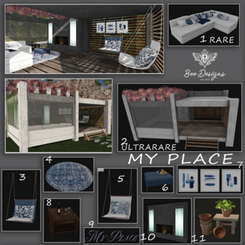 Second Life Marketplace - 01 Bee Designs-My place RARE