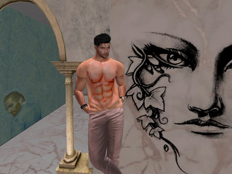 Second Life Marketplace - Agharti - Muscle T-Shirt Signature