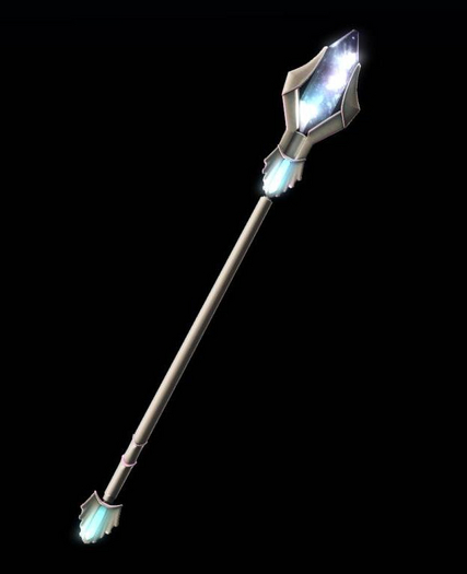 Second Life Marketplace - ionic : Magical Staff (Silver) ( WEARABLE )