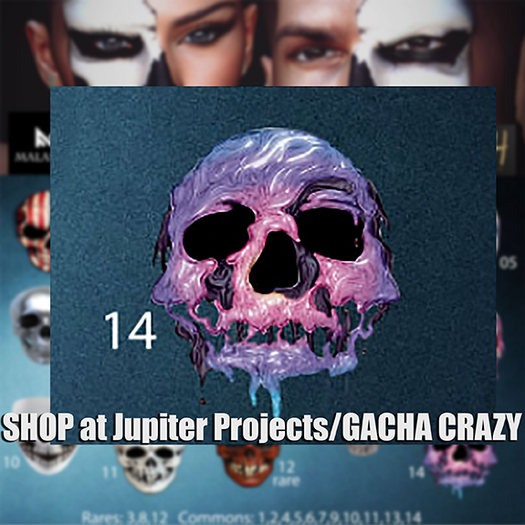 Second Life Marketplace - 14 - Skulls&Masks #14 Tattoo LeL evoX
