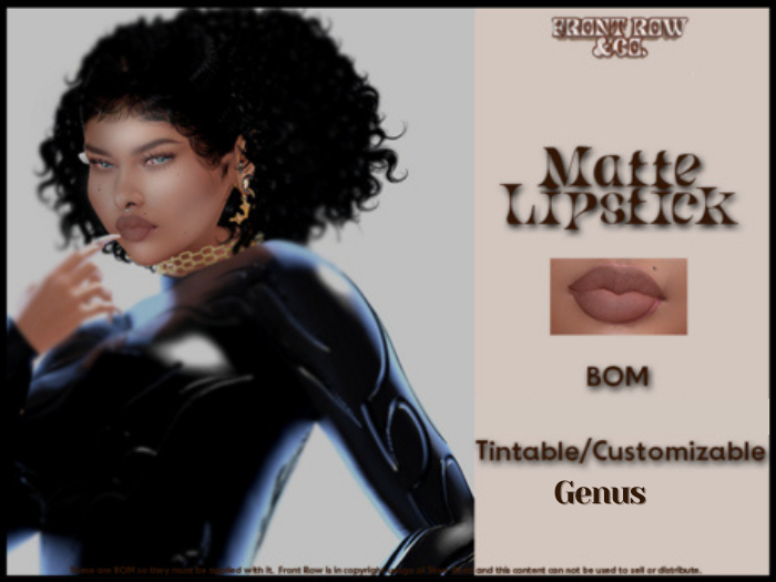 Second Life Marketplace [frontrow] Matte Lipstick