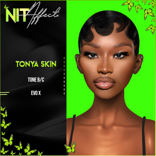 Second Life Marketplace - [Nit Affect] - Tonya Skin 'CHOCOLATE' Evo X