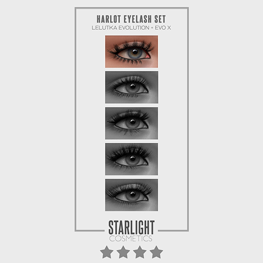 Second Life Marketplace - STARLIGHT - HARLOT LASH DEMO.