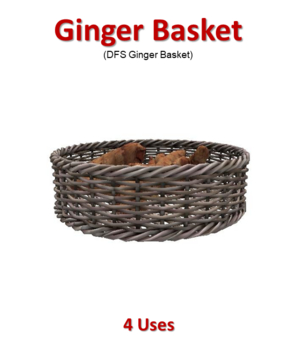 Second Life Marketplace - DFS Ginger Basket (DFS - Texture Only) Revised