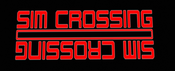 Second Life Marketplace - Sim Crossing Glowing Floor Sign - Two Sided ...