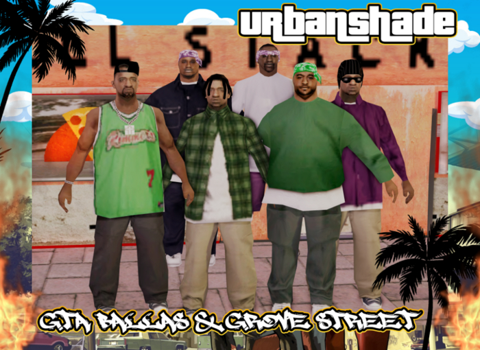 Second Life Marketplace - [UrbanShade]-Gta Gangs