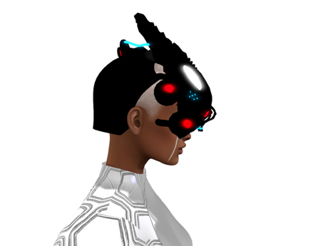 Second Life Marketplace - Cyber helmet - Alien Bug
