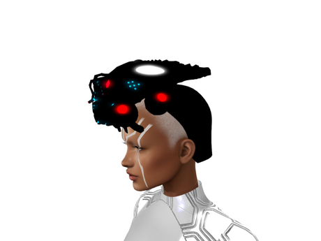 Second Life Marketplace - Cyber helmet - Alien Bug