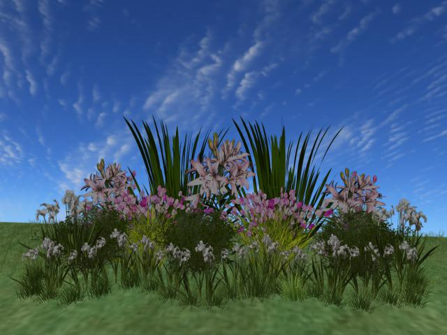Second Life Marketplace - *The Low Prim Collection* RW - Flower Garden ...