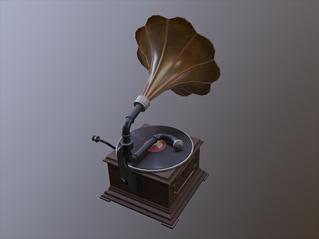 Second Life Marketplace - Vintage Gramophone