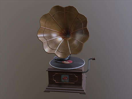 Second Life Marketplace - Vintage Gramophone