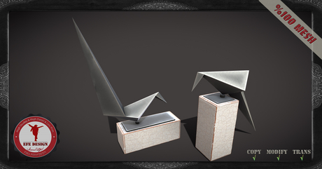 Second Life Marketplace - (Efe Design) Bird Decor Fatpack Fullperm