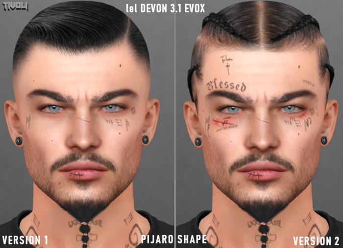 Second Life Marketplace - -Tivoli inc - Devon shape lelutka Devon head ...