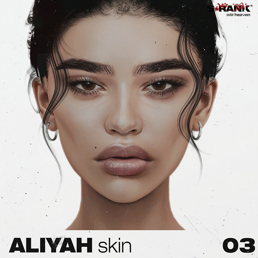 Second Life Marketplace - S-RANK "ALIYAH" SKIN / TONE 03
