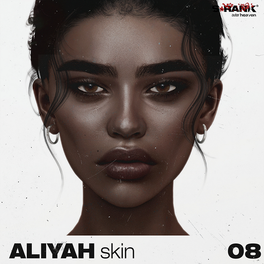 Second Life Marketplace - S-RANK "ALIYAH" SKIN / TONE 08