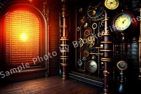 Second Life Marketplace - 10 steampunk photo backdrops background textures