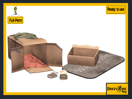Second Life Marketplace - ::DisturbeD:: Cat Accessories - Stray Cat ...