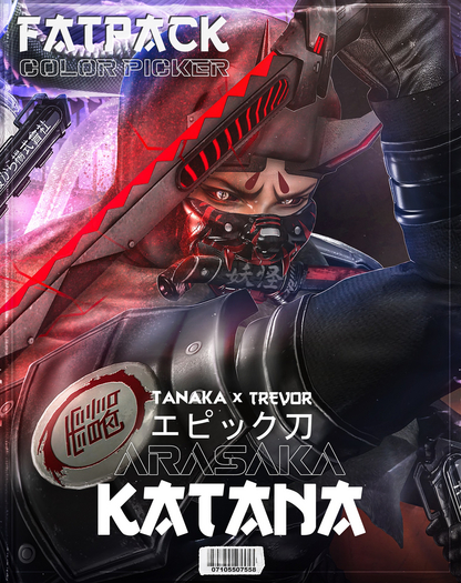 Second Life Marketplace - [TANAKA x TREVOR] - ARASAKA KATANA - (FATPACK)