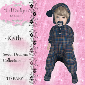 Second Life Marketplace - *LilDolly's* ~Keith~ Sweet Dreams Collection ...
