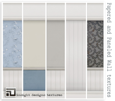 Second Life Marketplace - ID | Wallpaper and Panel Textures with ...